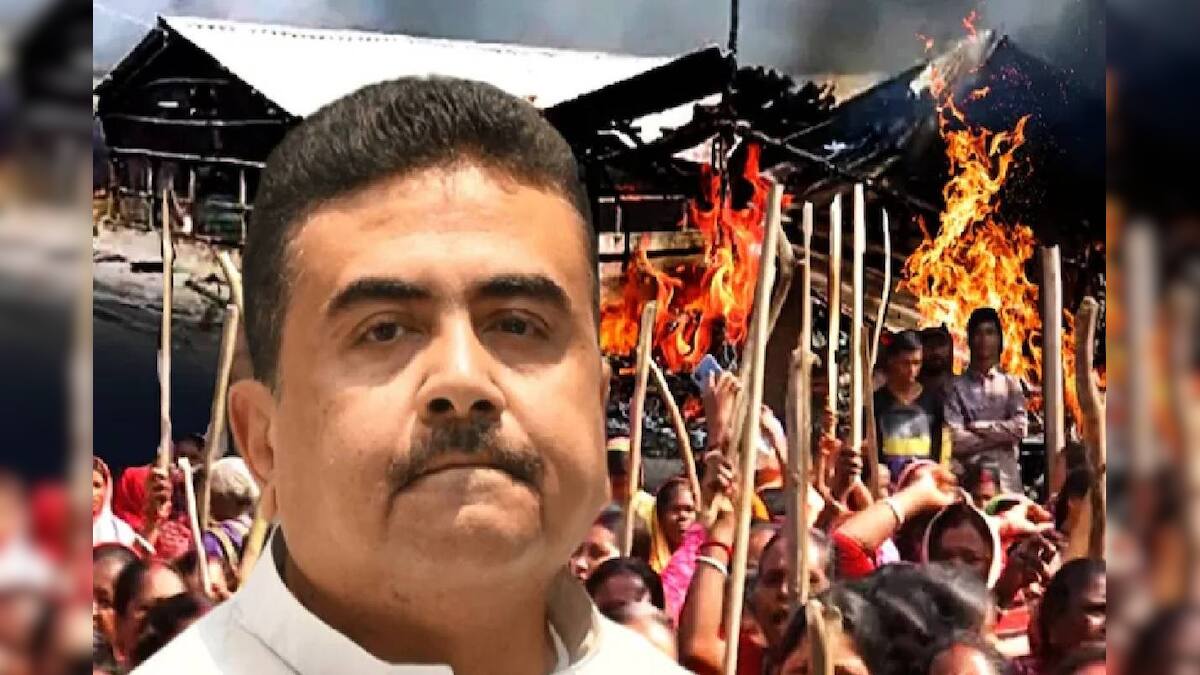 Suvendu Adhikari, sandeshkhali, sandeshkhali protest, kolkata high ...