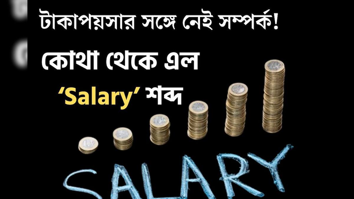 Origin of the word Salary: টাকাপয়সার সঙ্গে সম্পর্কই নেই! কোথা থেকে এল ...