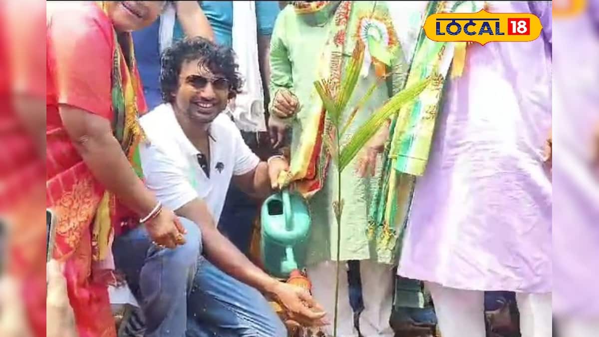 TMC MP Actor Dev has planted saplings tree to make greener Ghatal, ভোটের আগে দিয়েছিলেন কথা, ভোট ...