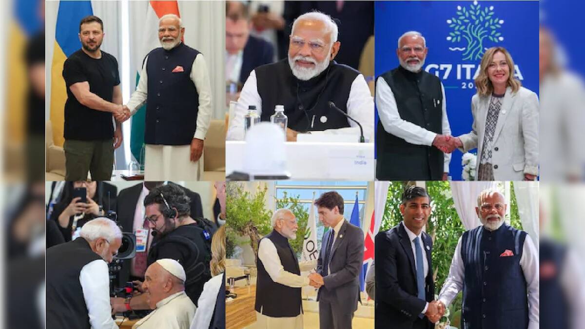 G7 শীর্ষ সম্মেলনের পাওয়ার করিডর, বাইডেন, জেলেনেস্কি, পোপ, মেলোনিদের সঙ্গে দ্বিপাক্ষিক বৈঠক ...