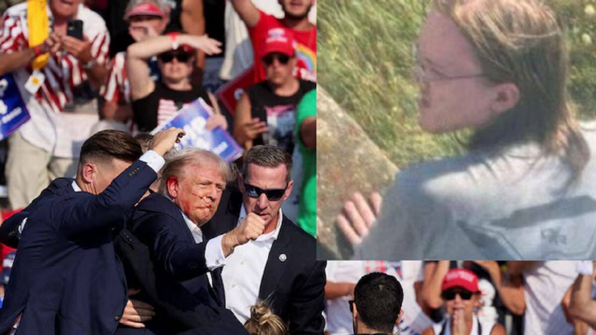 Donald Trump Shot Viral Video ভরা সভায় ট্রাম্পকে গুলি করল কে ...
