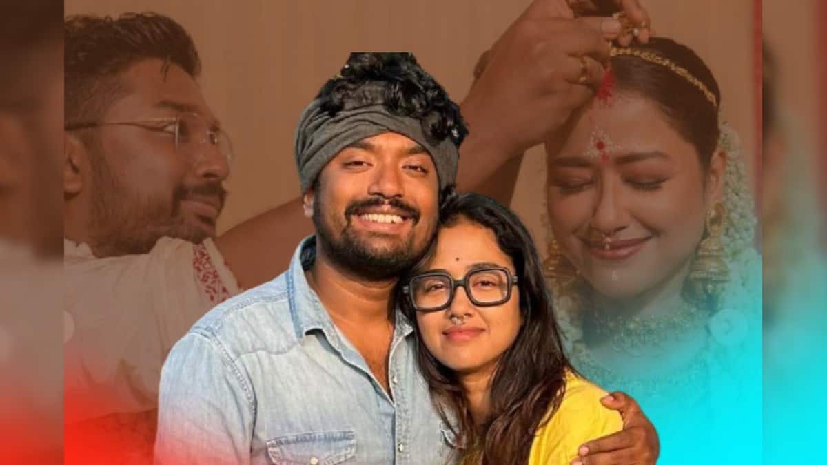 Sohini Sarkar-Shovan Ganguly Wedding: সিঁদুর পরিয়ে স্ত্রী সোহিনীকে ...