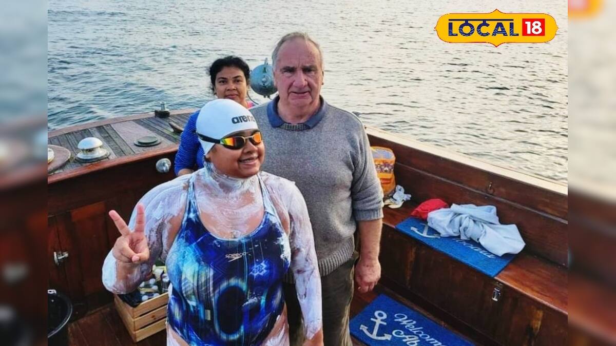 প্রথম ভারতীয় মহিলা হিসেবে নর্থ চ্যানেল জয় করলেন কালনার সায়নী দাস ...