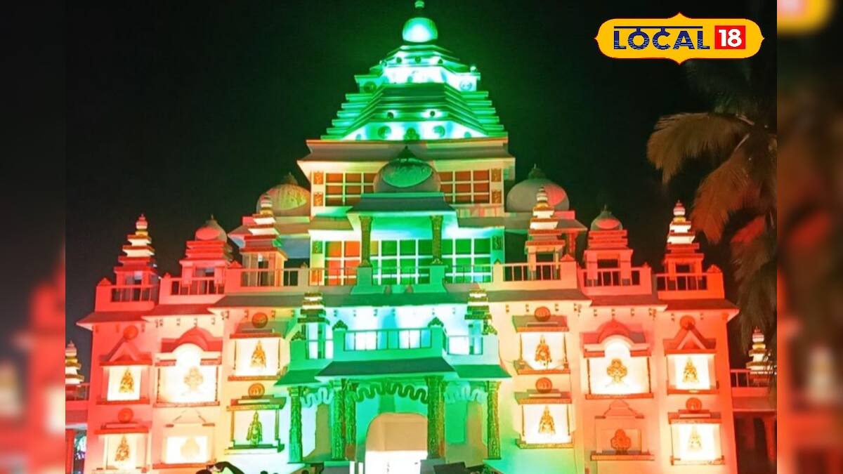 Akshardham temple with a touch of theme at Banedi house in Basirhat ...