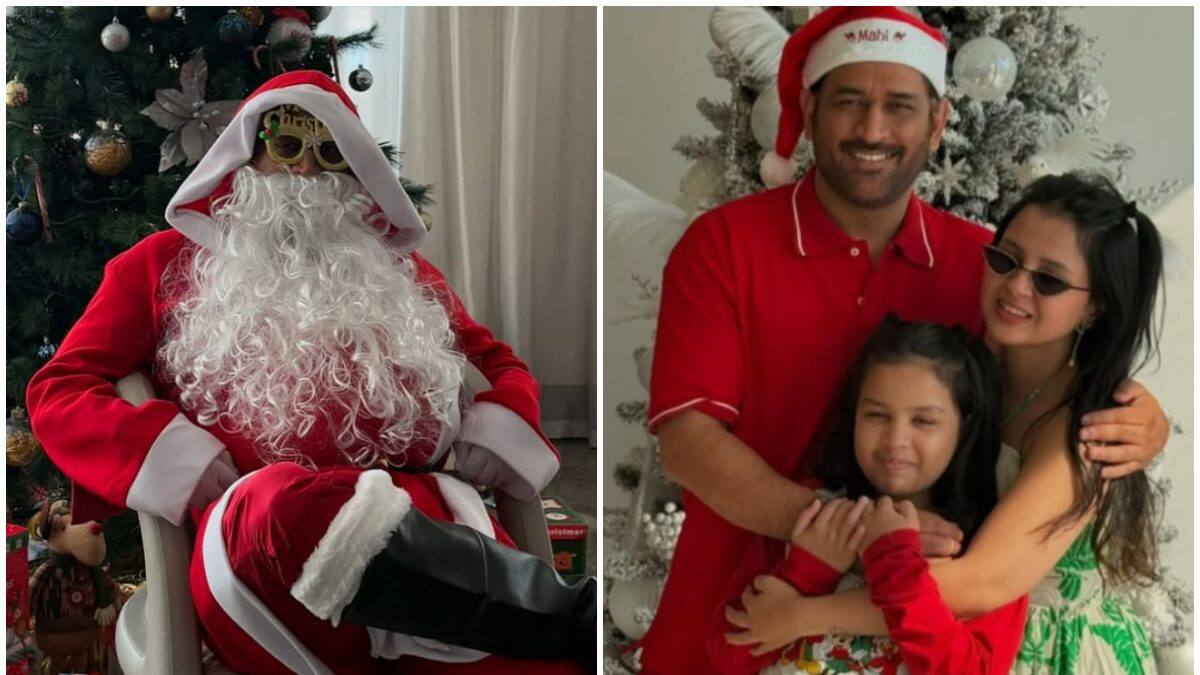 MS Dhoni Become Santa Claus On Christmas 2024 See Viral Photo IPL 2025 ...