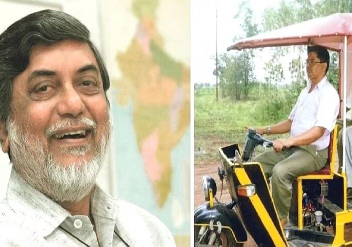 Dr Anil Kumar Rajvanshi father of e rickshaw in india, ভারতে টোটো বা ই ...