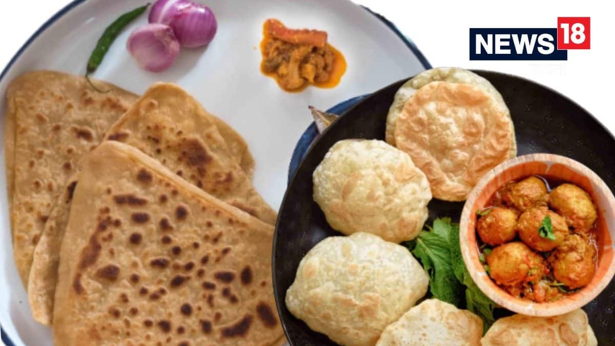 Luchi vs Paratha রোজ না খেলেও মাঝে মাঝে লুচি-পরোটা খেতে ইচ্ছে করবেই ...