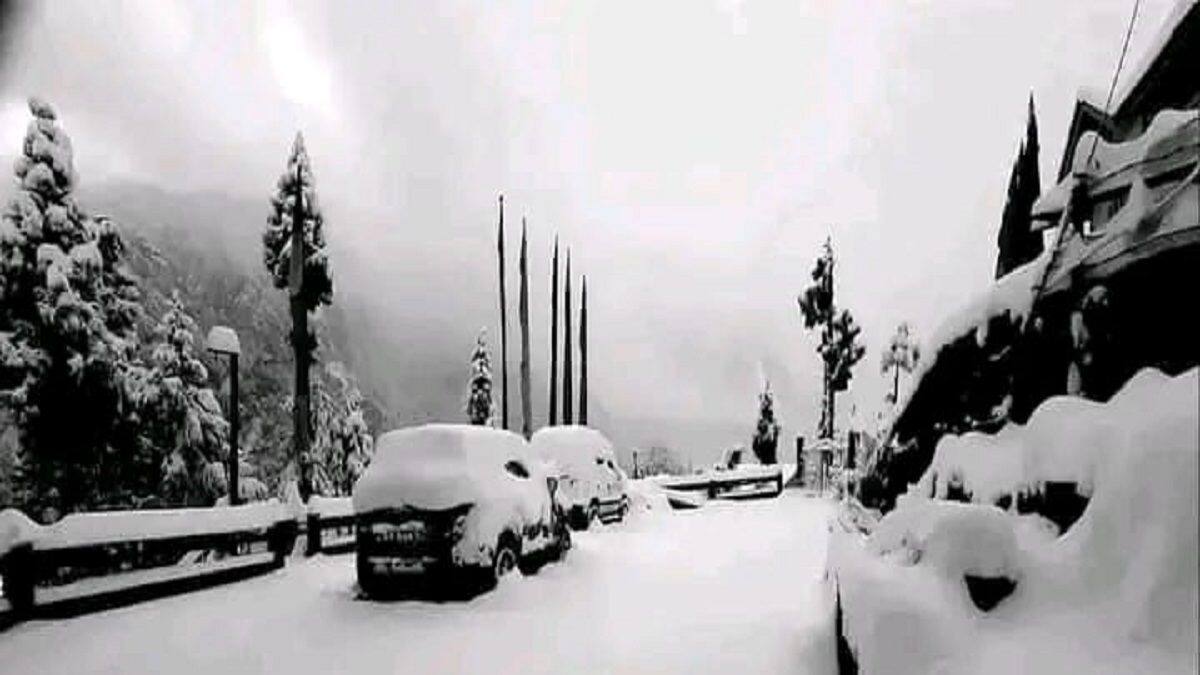 North Sikkim Snowfall: সিকিম না সুইৎজারল্যান্ড বোঝা দায়,বরফে মোড়া ...