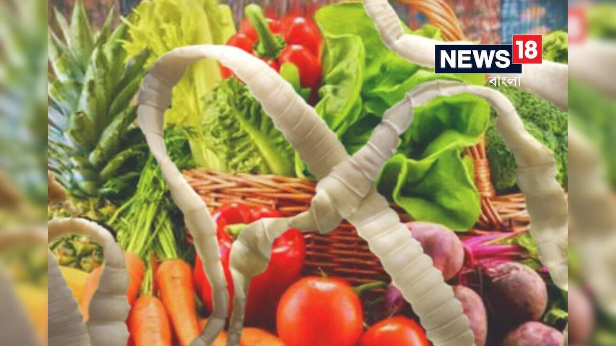 Tapeworm in Vegetables: ঘিলুতে ঘা! মাথায় কৃমি উঠে যন্ত্রণা, বমি ...