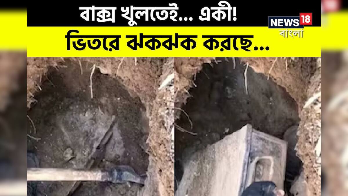 Trending Viral News: মাটি খুঁড়তে গিয়ে ওটা কী উঠছে! ঢাকনা খুলতেই ...