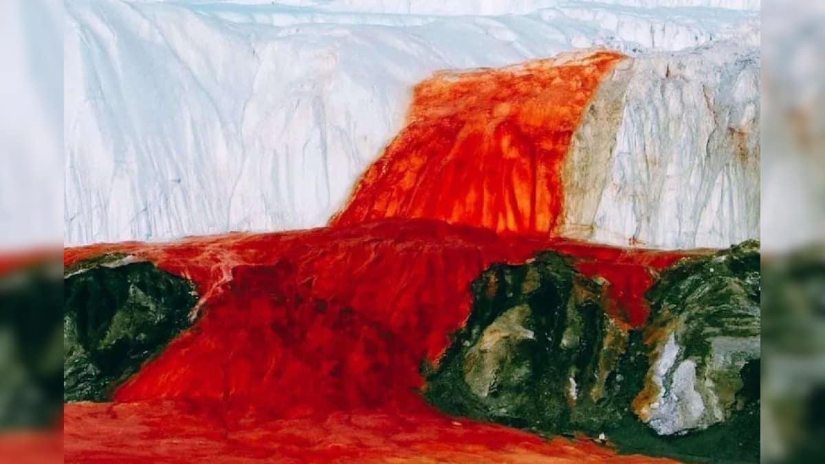 blood waterfall of Antarctica, আন্টার্কটিকার লাল রঙের জলপ্রপাত সম্পর্কে ...
