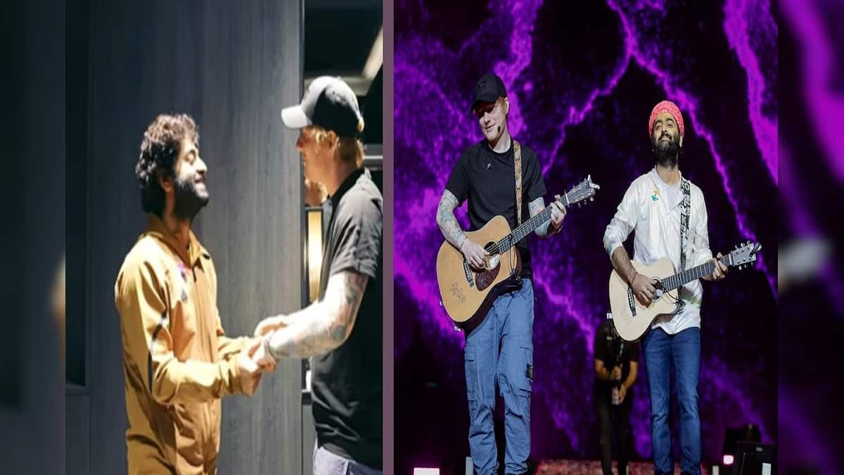 Arijit Singh Ed Sheeran জিয়াগঞ্জে অরিজিতের বাড়িতে হাজির এড শিরন ...