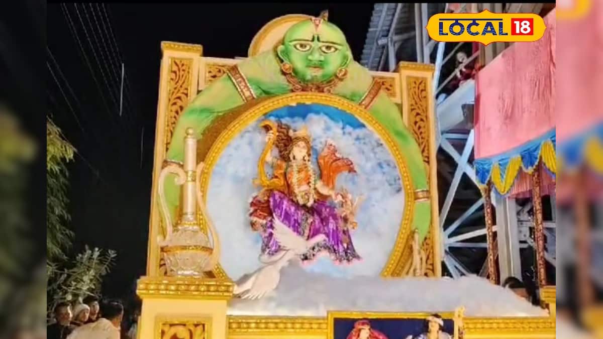 সরস্বতী পুজোতেও কার্নিভালে জমজমাট হুগলির চুঁচুড়া | saraswati-puja ...