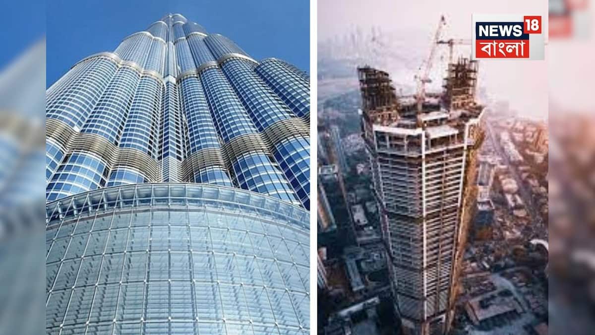 India’s tallest building: বিশ্বের সবচেয়ে উঁচু বহুতল ‘বুর্জ খালিফা ...