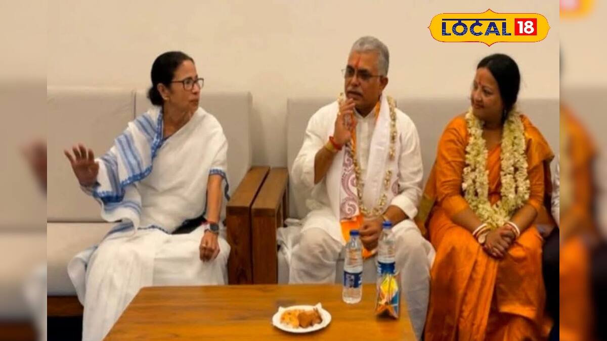 Digha Jagannath Temple দিঘায় জগন্নাথ মন্দিরে পাশাপাশি বসে কী কথা হল দিলীপ-মমতার? দেখুন ভিডিও ...