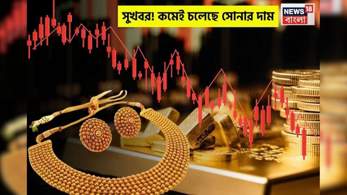 Gold Price Drop: সোনার দামে পতন, দেখে নিন ১ গ্রামের দাম কত হল ৷ Gold ...