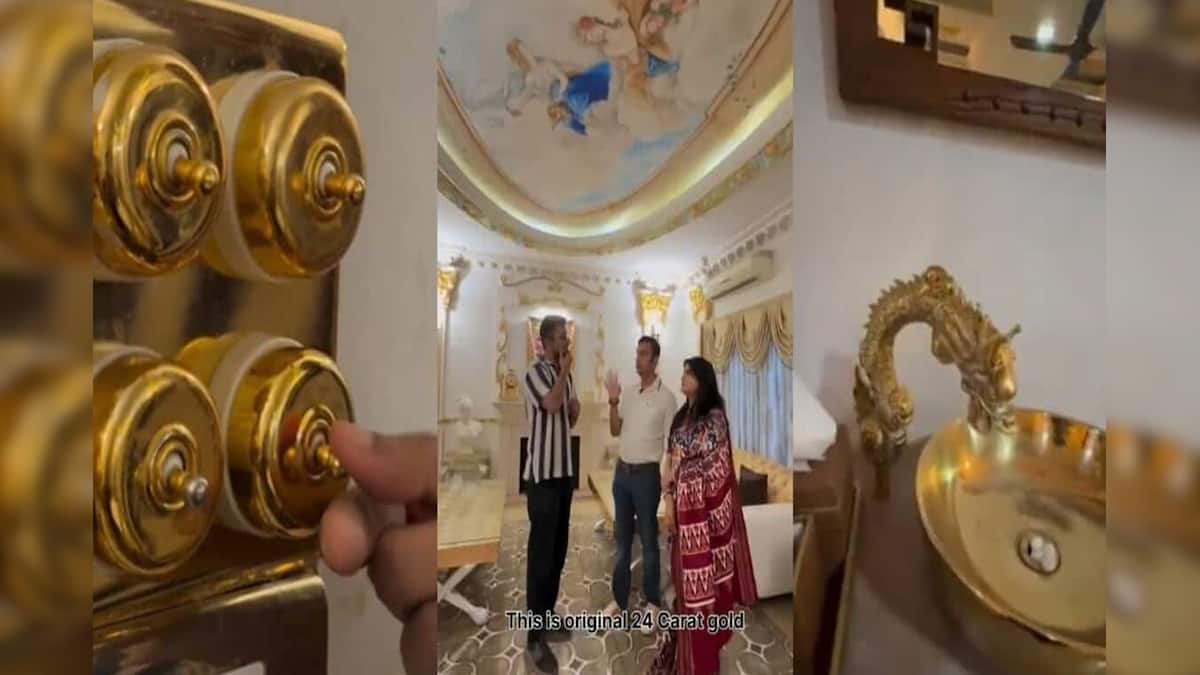 Indore Contractor’s Gold Themed House: ভারতেই রয়েছে ‘সোনার বাড়ি ...