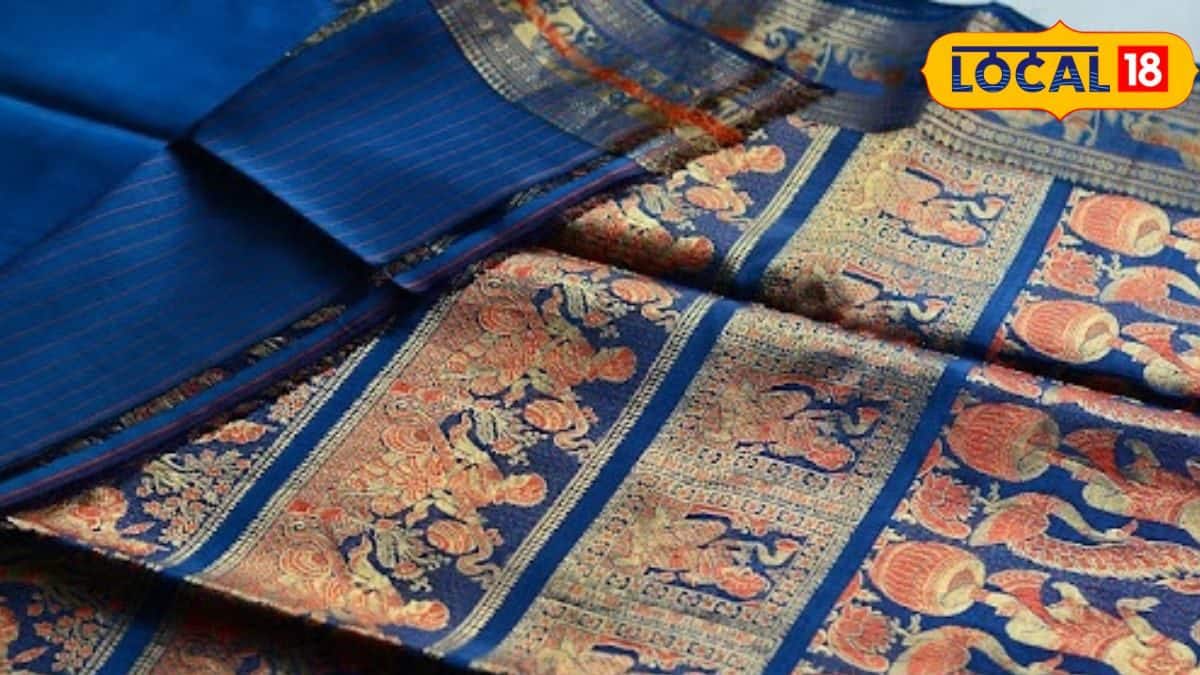 Baluchari Saree: বালুচরী শাড়িতে বিশেষ চমক, দূর্গাপুজো স্পেশ্যাল লণ্ঠন ...