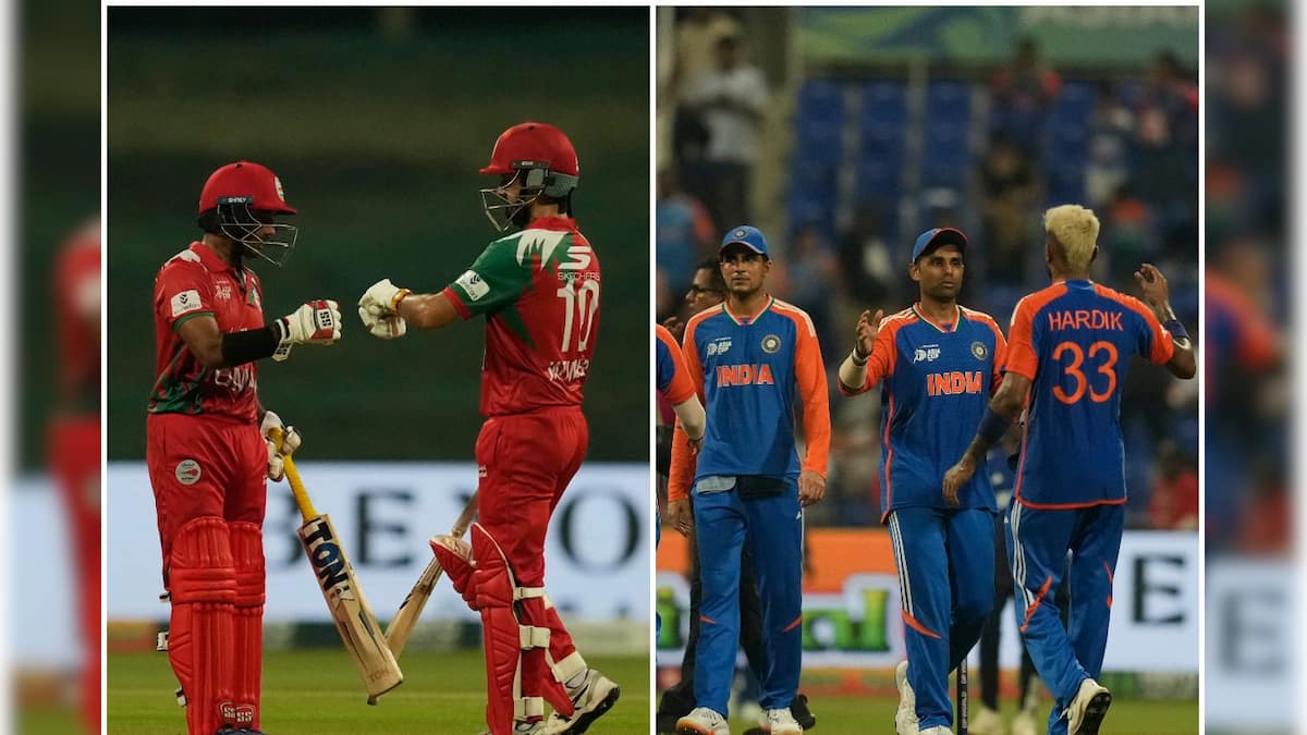 India vs Oman Asia Cup 2025 Team India Beat Oman By 21 Runs Aamir Kaleem Hammad Mirza Played ...