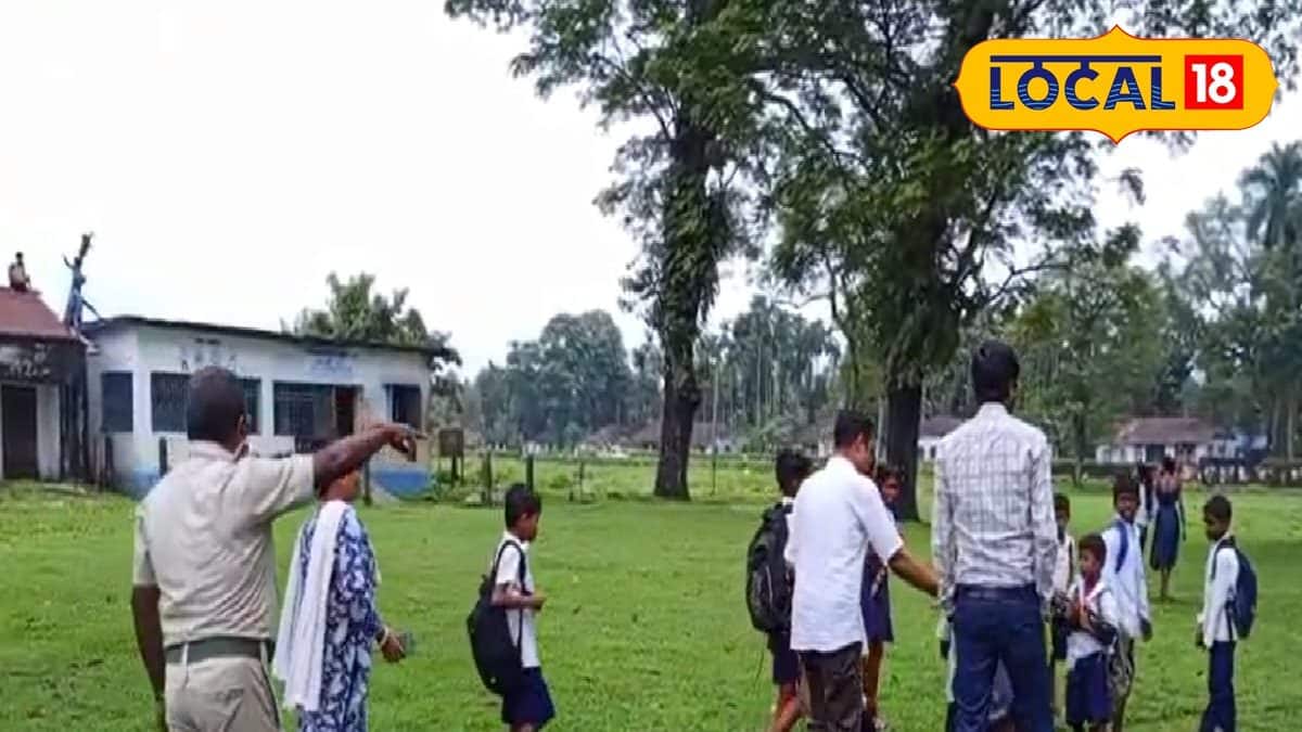 Elephant : দিনেদুপুরে হাতিদের দাপট, ভয়ে ছুটি দেওয়া হল স্কুলে! শাবকসহ ...