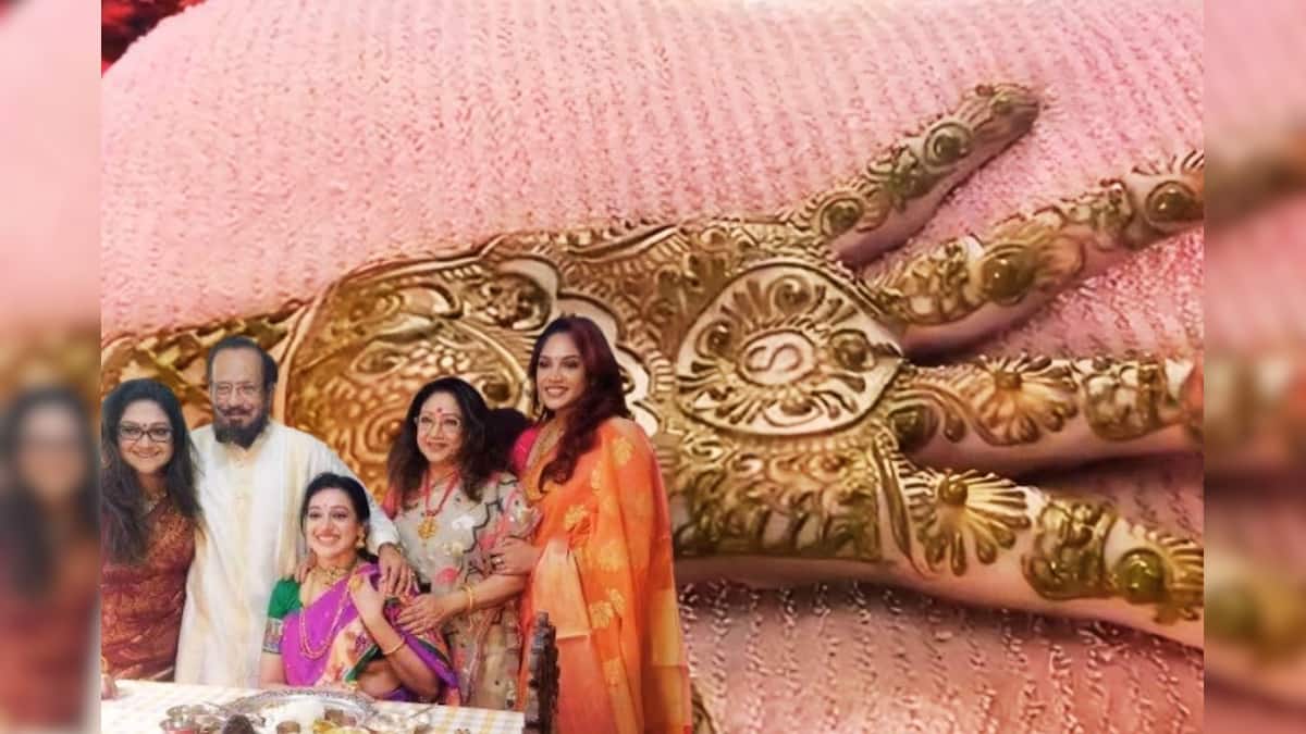 Moubani Sarkar Marriage: বরের নাম সৌম্য, হাতের মেহেন্দিতে জ্বলজ্বল করছে ...