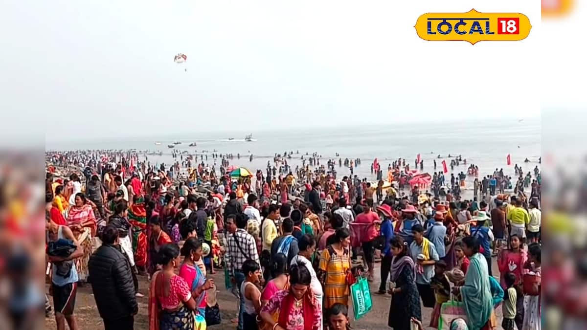 What is the situation in the sea of Digha on Christmas Day! There is no ...