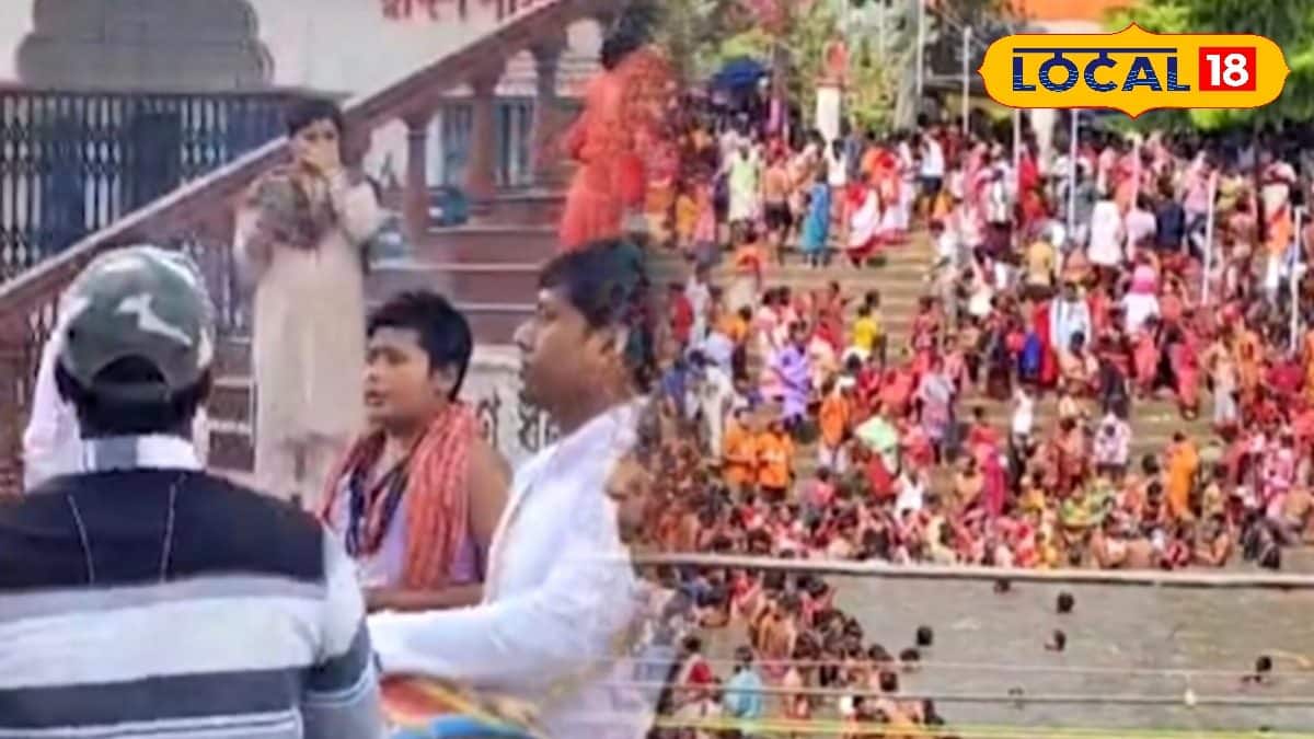 Thakurnagar's Thakurbari is getting decorated before the Baruni Mela ...