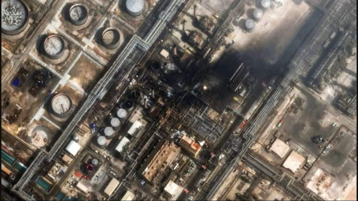 Satellite Image Shows Major Damage At Saudi Arabia's Ras Tanura: সৌদির ...