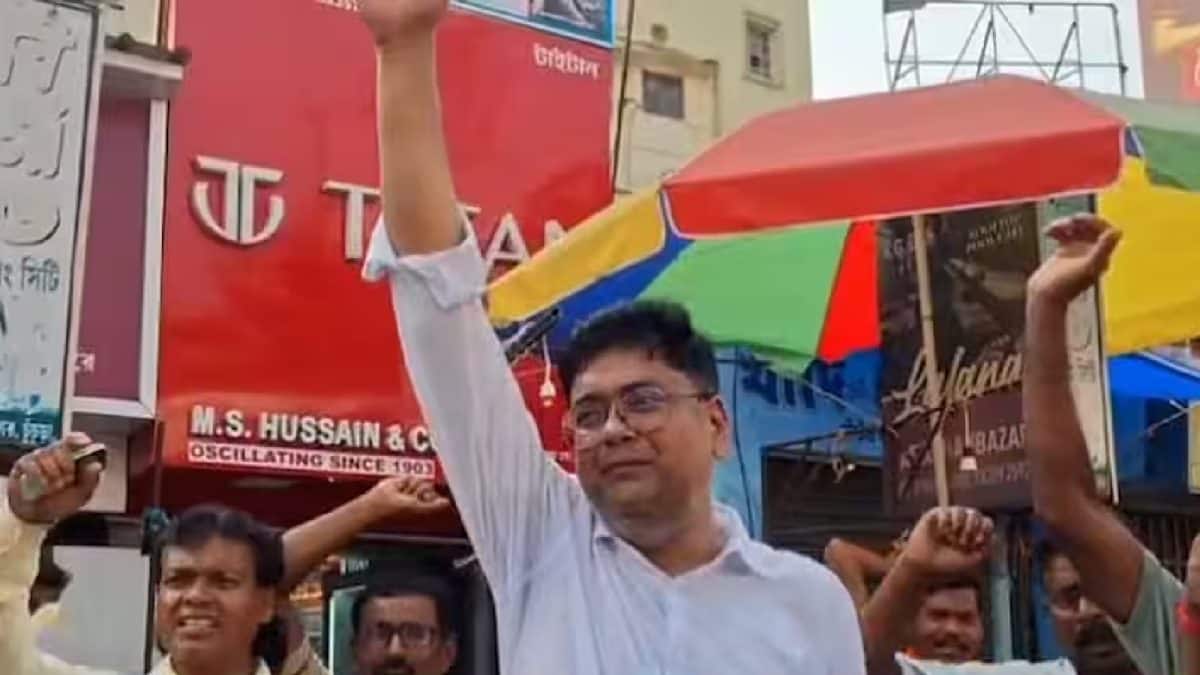 Anil Basu- Soumya Basu: প্রাক্তন সিপিএম সাংসদের ছেলের মুখে জয় শ্রীরাম ...