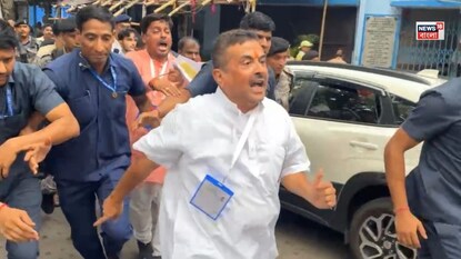 Suvendu Adhikari: কালীঘাটে শুভেন্দুর দৌড়! বাহিনীর সঙ্গে ‘বহিরাগত’দের ...
