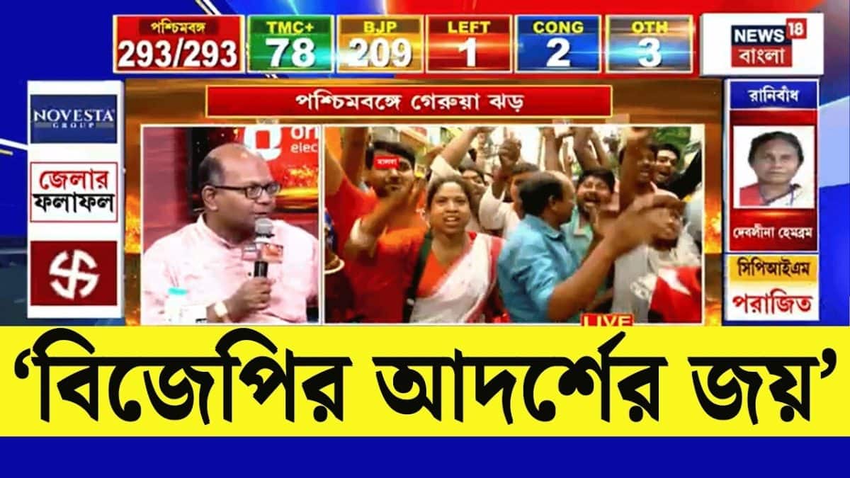Bengal Election Result | West Bengal এ গেরুয়া ঝড়ে কাবু TMC! কী বলছেন ...