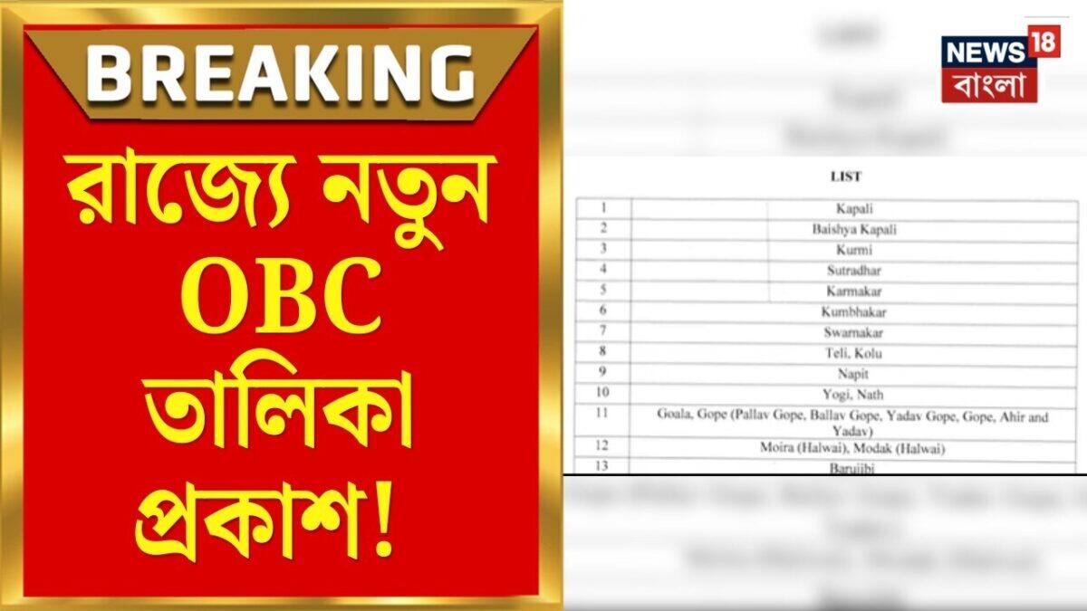 State OBC Category | রাজ্যে নতুন OBC তালিকা প্রকাশ! ৬৬ জনজাতি পেল ...