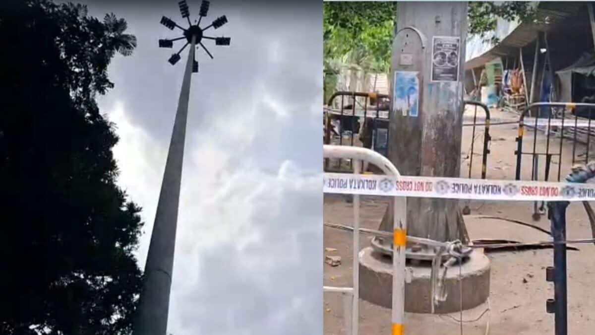 দমকা হওয়ায় বাতি স্তম্ভের লাইট ভেঙে পড়ল শিশুর মাথায়! ৬ বছরের বাচ্চার ...