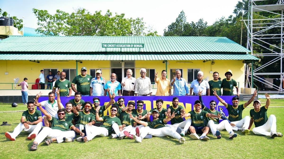 CAB Cricket Kolkata Town Club Champion : ১৪০ বছরের ইতিহাসে প্রথম সিএবি ...