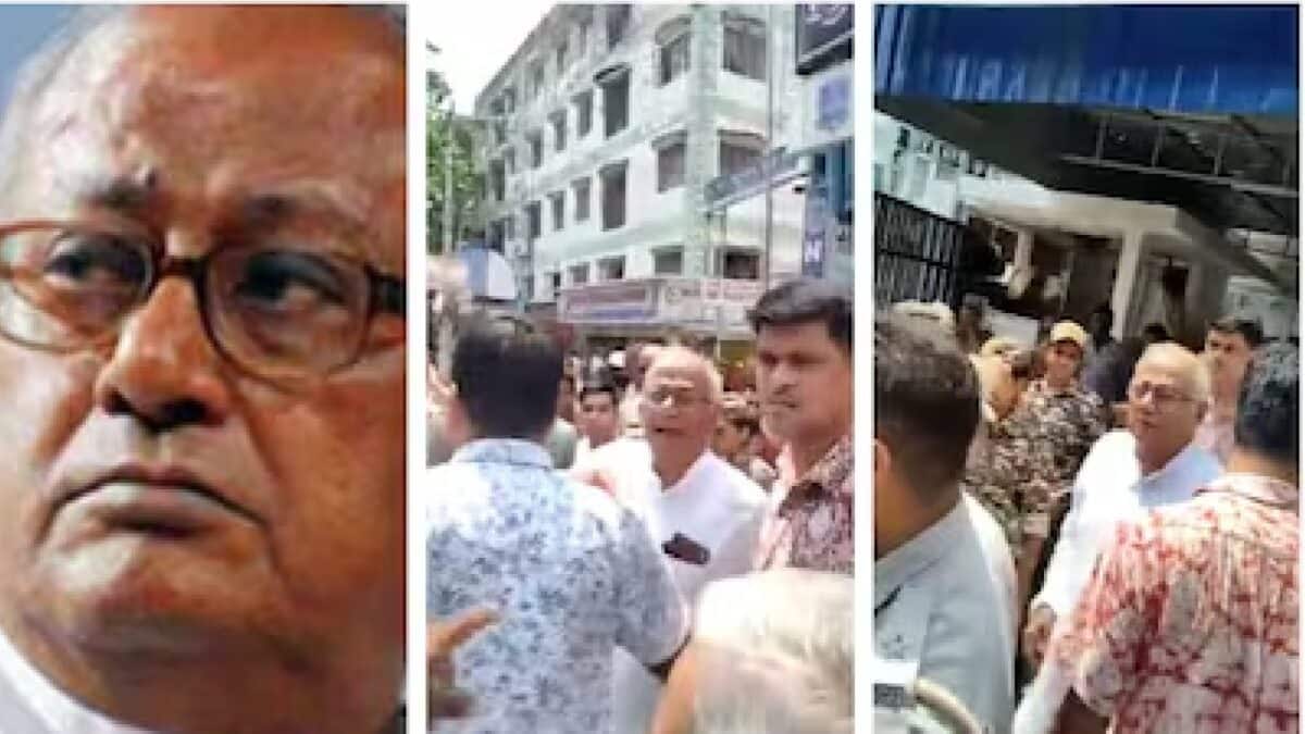 TMC Sougata Roy : থানার সামনে তৃণমূল সাংসদ সৌগত রায়কে ঘিরে ‘চোর ...