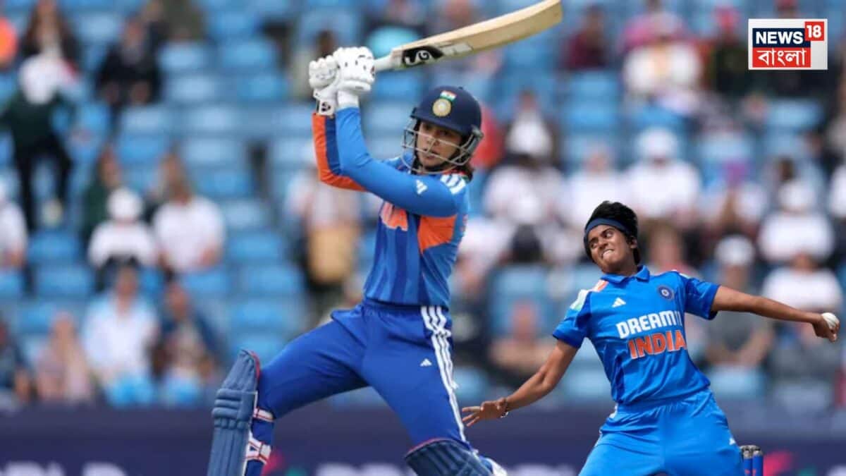 Ind W Wins: স্মৃতির ব্যাটে নয়া নজির, দুরন্ত শ্রীচরণি, কামাল ...