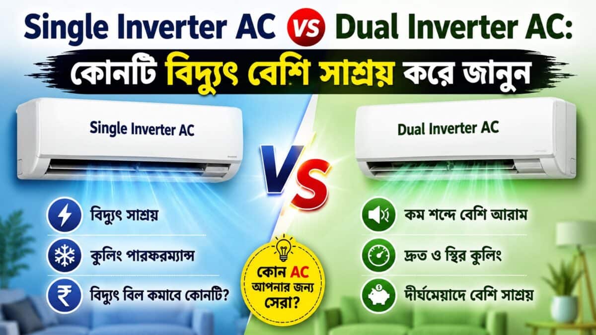 Single Inverter AC vs Dual Inverter AC: সিঙ্গেল নাকি ডুয়াল ইনভার্টার ...
