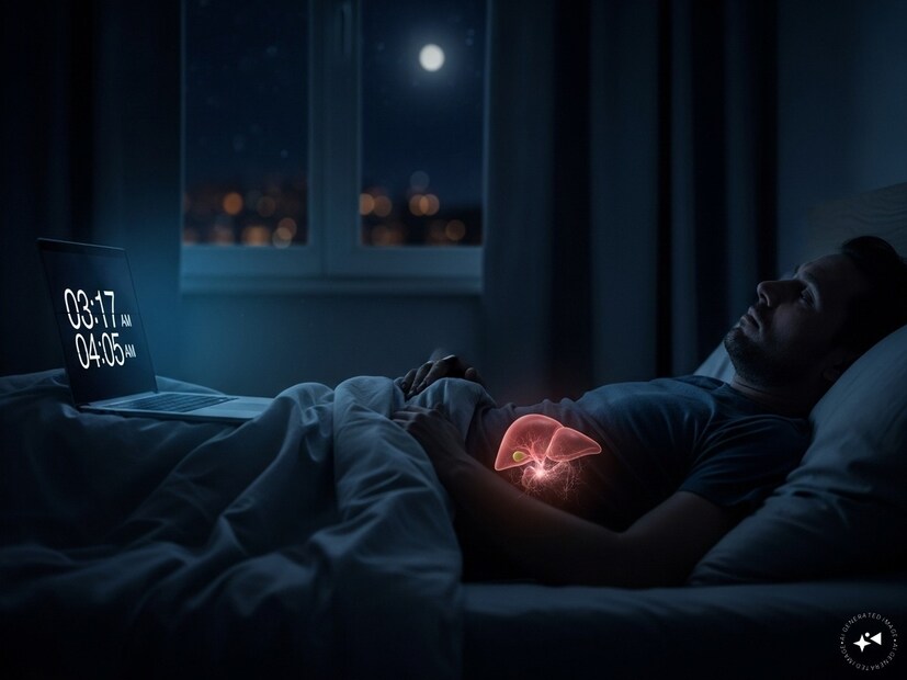 Late Night Sleep & Fatty Liver: গভীর রাত পর্যন্ত জেগে থাকেন? পচছে লিভার ...