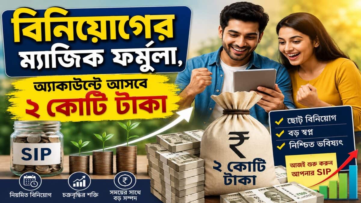 সরাসরি ২ কোটির মালিক! এই SIP কৌশল মেনে চললেই পূরণ হতে পারে বড় আর্থিক ...