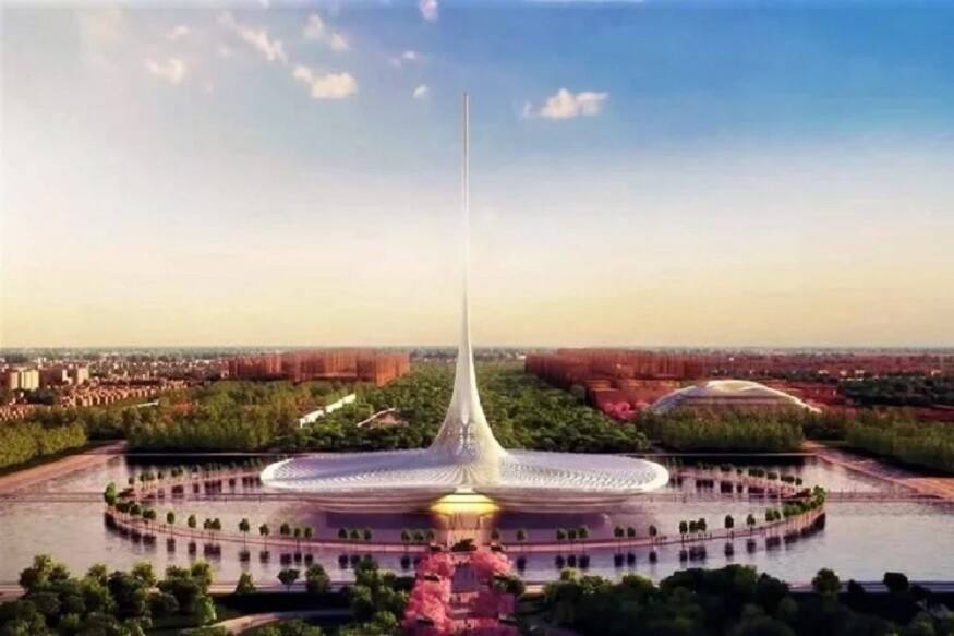 Andhra Pradesh Bhavan will bigger than Statue of unity, Blue print ...