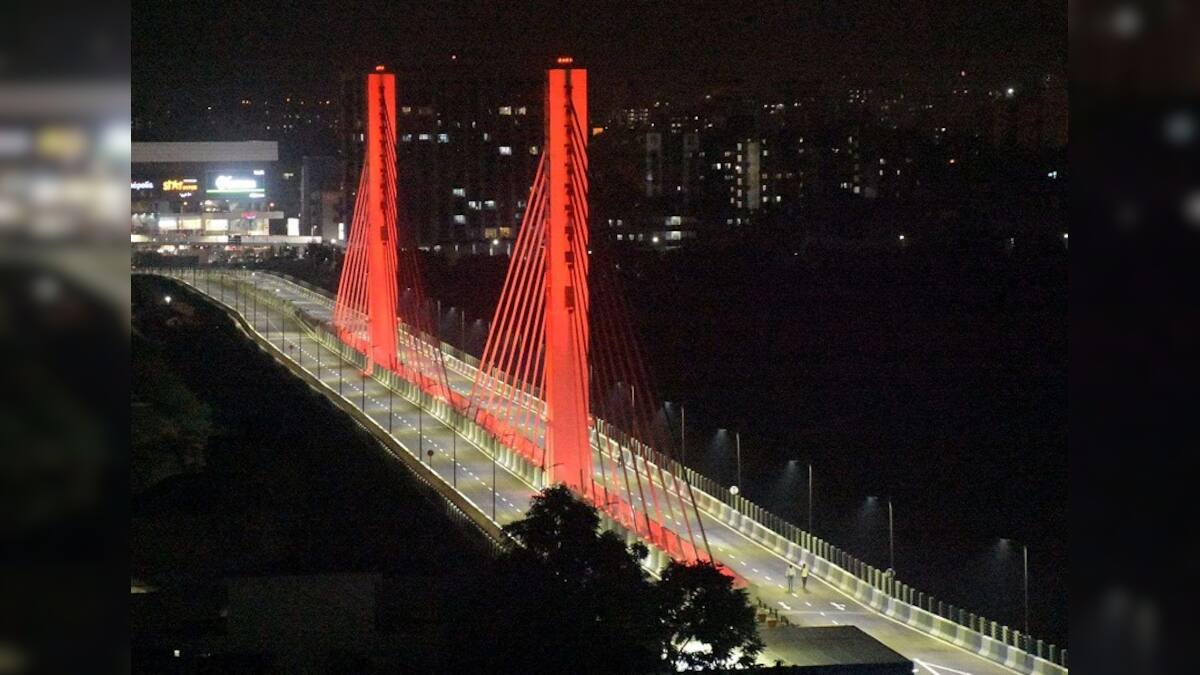 સુરતનાં કેબલ બ્રિજ પરથી અર્થિંગ વાયરની ચોરી – News18 ગુજરાતી