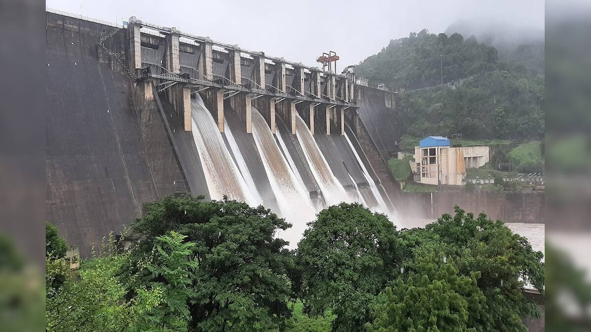 Narmada: Following heavy rains, water inflow in Karjan Dam increased ...