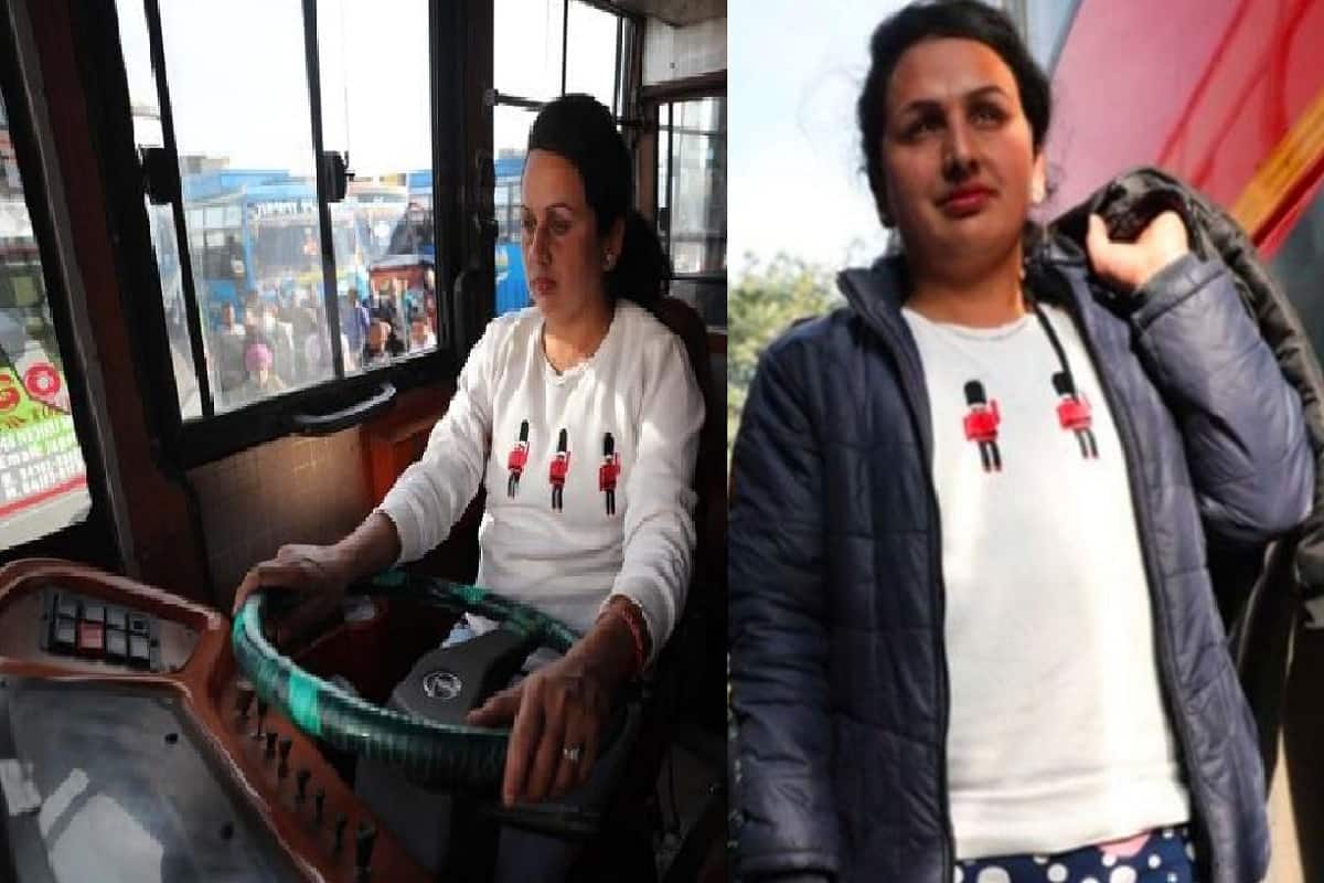Pooja devi became the first woman bus driver of Jammu and Kashmir ap ...