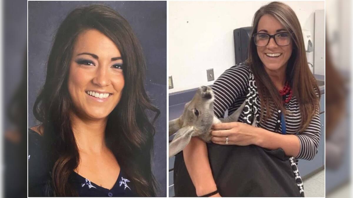 34 year old Courtney Tillia left teacher job and start modelling on ...