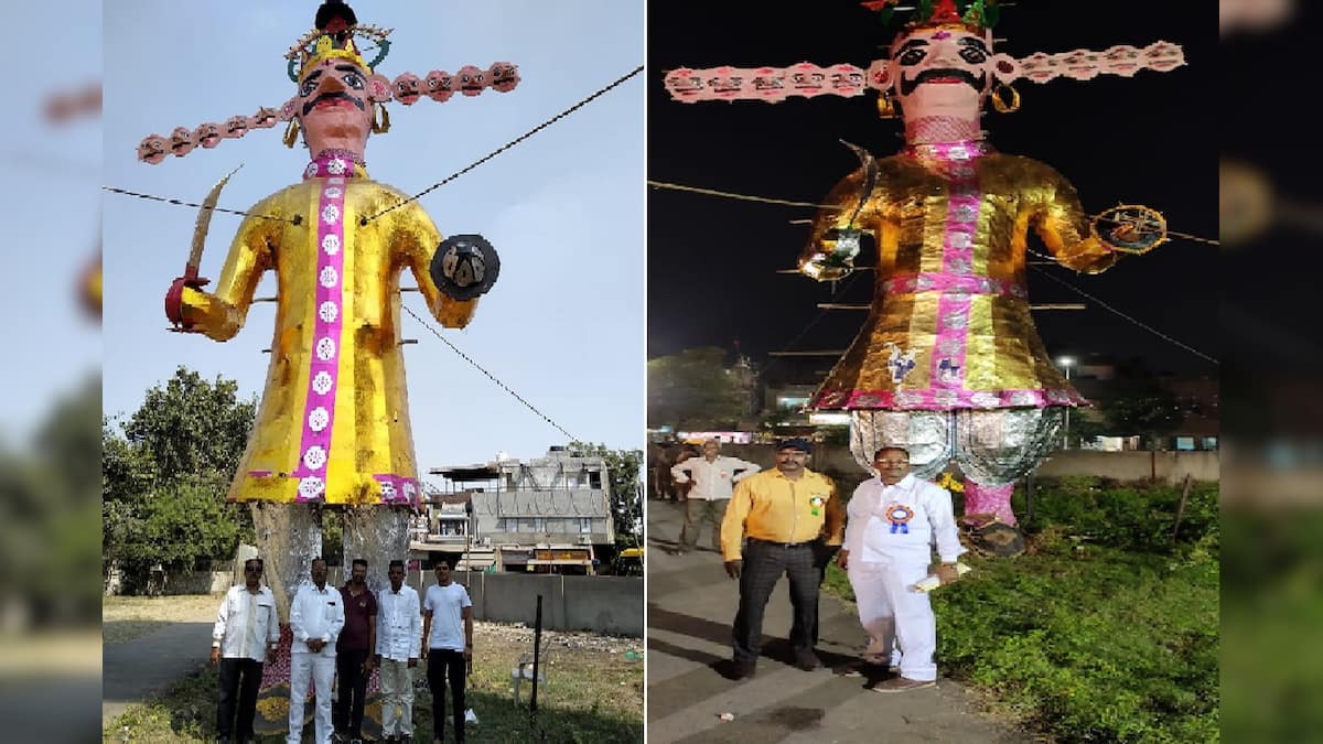 ravan dahan 2021 How many days does it take to make a statue of Ravana ...