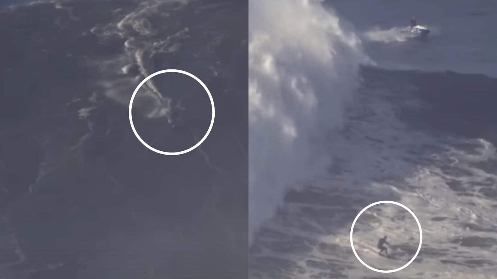 german surfer surf 115 feet high wave in portugal world surf league ...