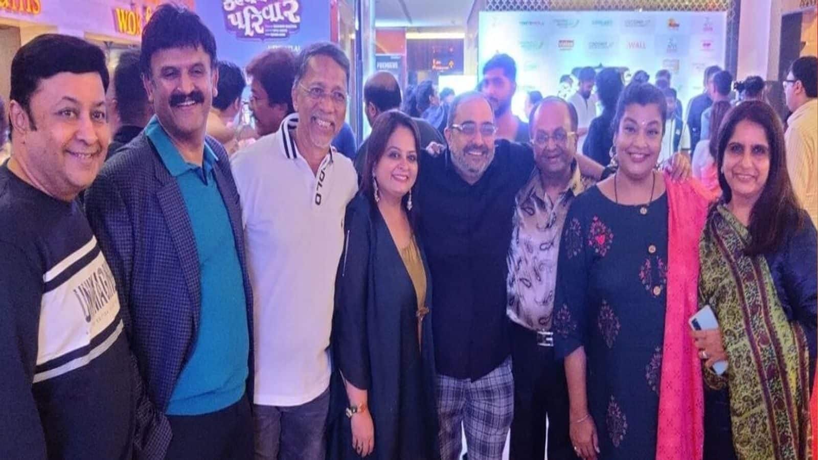 The star cast of TMKOC together watched the film of Tappu in the ...