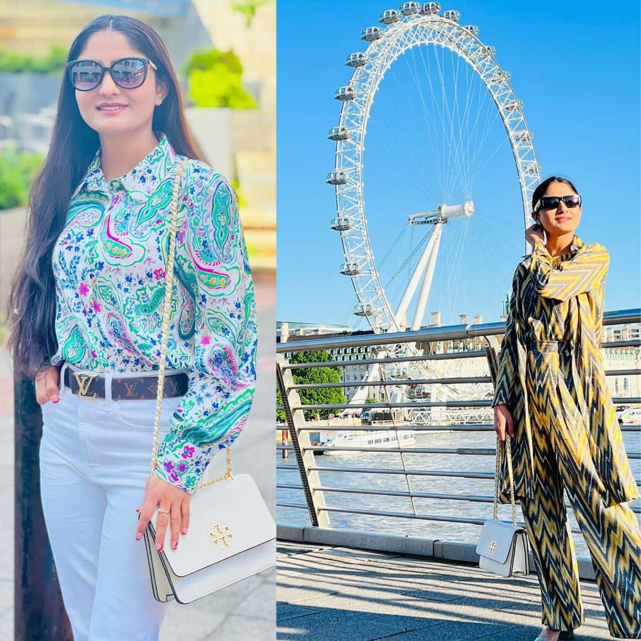 PHOTOS: લંડનમાં છે ગીતા રબારી, જુઓ તેમનો સ્ટાઇલિશ અંદાજ – News18 ગુજરાતી