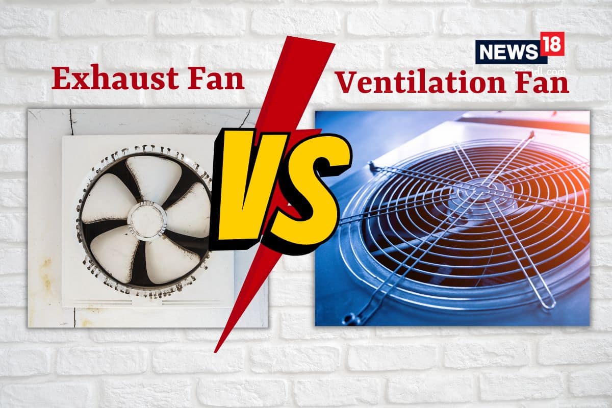 Exhaust Fan vs ventilation Fan: વેન્ટિલેશન અને એક્ઝોસ્ટ ફેન વચ્ચે શું ...