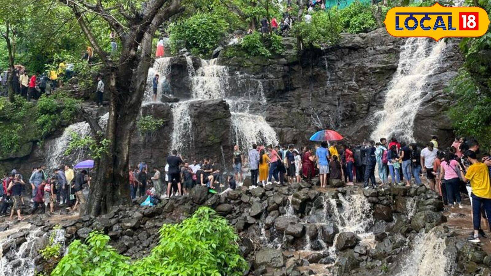 નવસારીના વાંસદા તાલુકાના વાંગણ ગામમાં આવેલો આંકડા ધોધ વરસાદમાં બની જાય ...